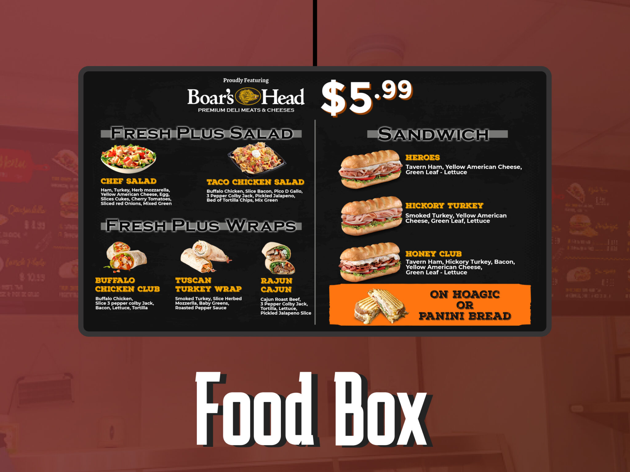 Food Box – Digital Lift